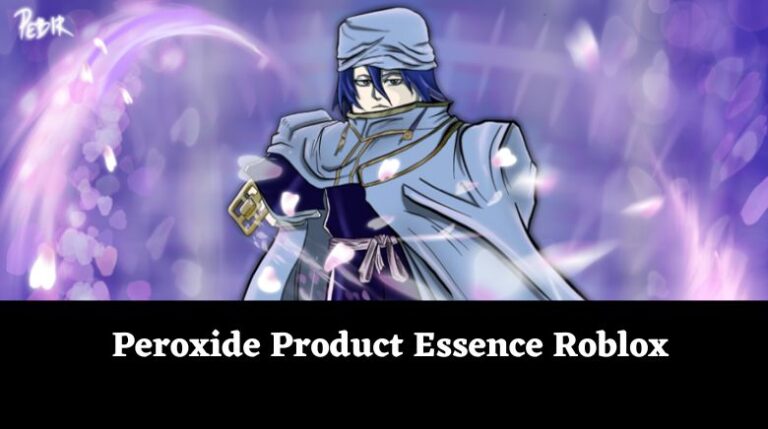 Peroxide Product Essence Roblox - MrGuider