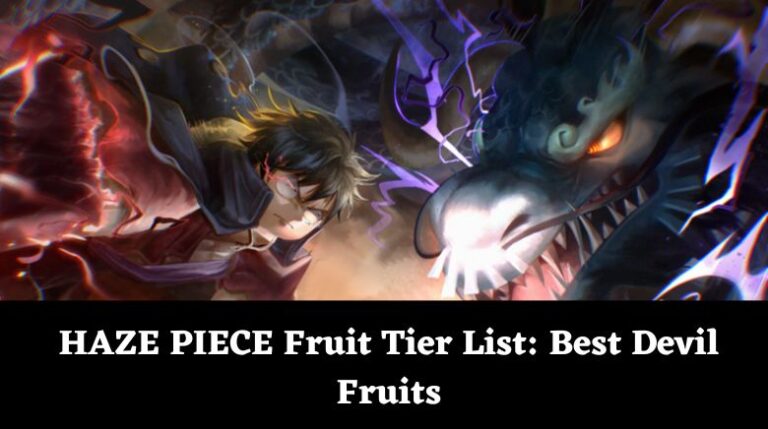 HAZE PIECE Fruit Tier List - All Fruits Ranked[March 2026] - MrGuider