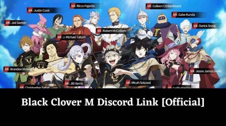 Black Clover M Discord Link [Official] - MrGuider