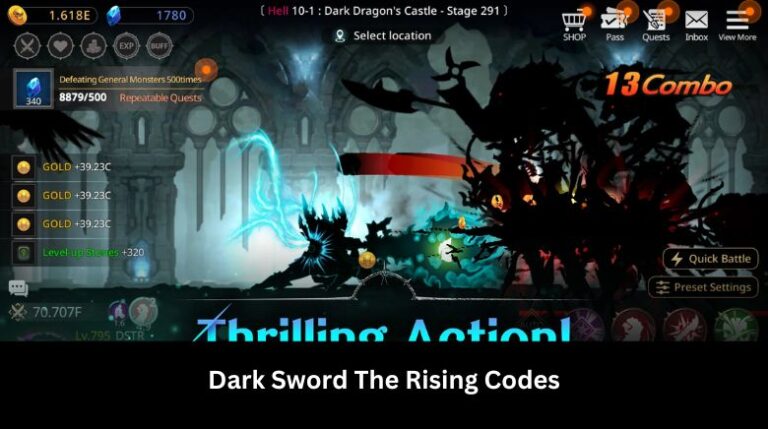 Dark Sword The Rising Codes June 2026 [UPDATED] - MrGuider
