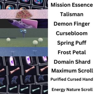 Jujutsu Infinite Items List, Source, and Description - MrGuider