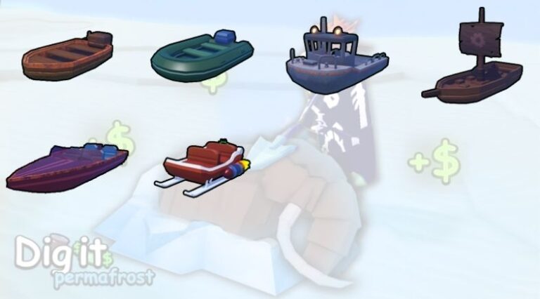 Dig It Boats List & How To Get Them - MrGuider
