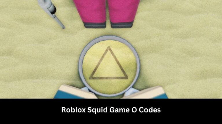 Roblox Squid Game O Codes May 2026 [UPDATED] - MrGuider