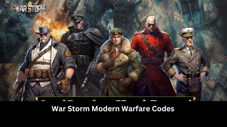 War Storm Modern Warfare Codes June 2026 [UPDATED] - MrGuider