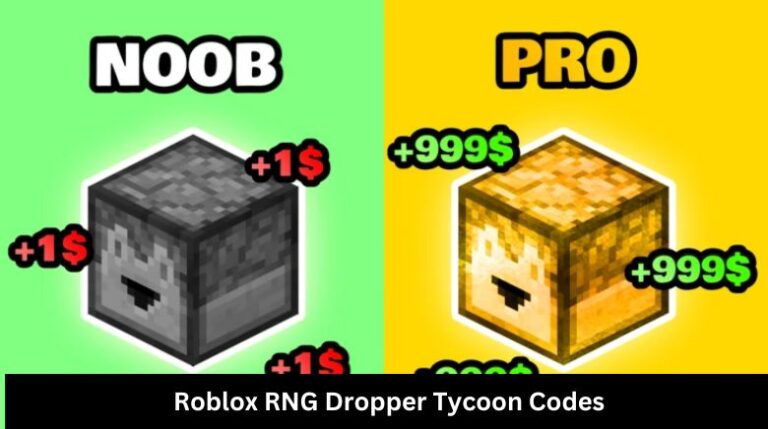 RNG Dropper Tycoon Codes May 2026 [UPDATED] - MrGuider