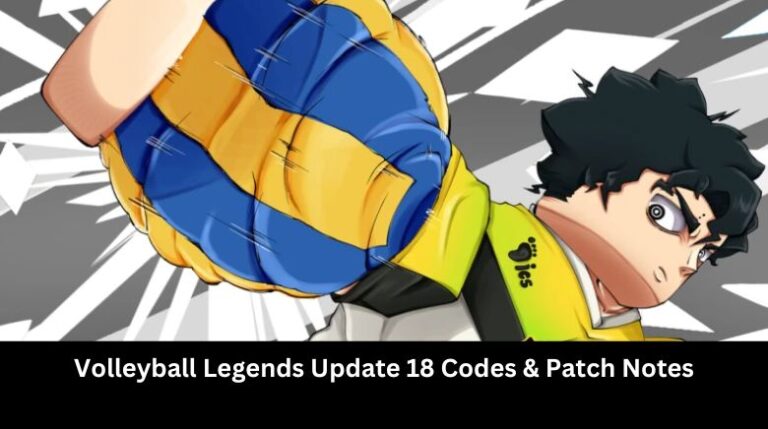 Volleyball Legends Update 18 Codes & Patch Notes - MrGuider