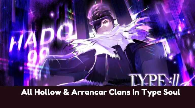 All Hollow & Arrancar Clans In Type Soul [Updated] - MrGuider