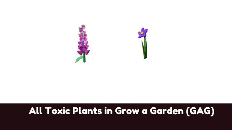 All Toxic Plants in Grow a Garden (GAG) - MrGuider