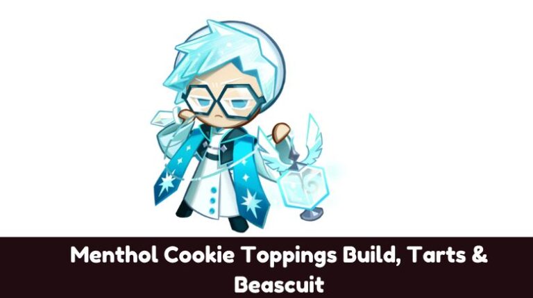 Menthol Cookie Toppings Build, Tarts & Beascuit - MrGuider