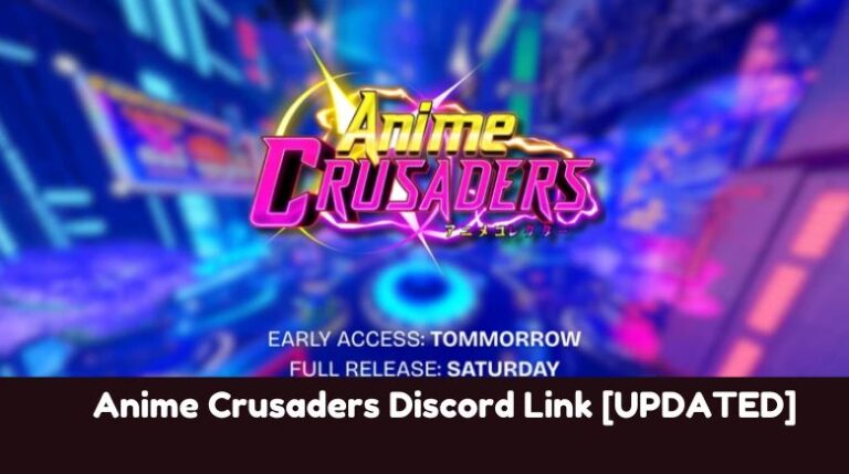 Anime Crusaders Discord Link [UPDATED] - MrGuider