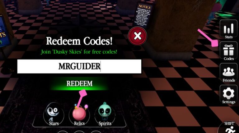 Twilight's Zone Codes [Updated] (May 2026) - MrGuider