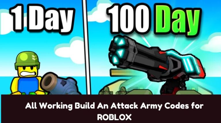 Build An Attack Army Codes May 2026 [UPDATED] - MrGuider
