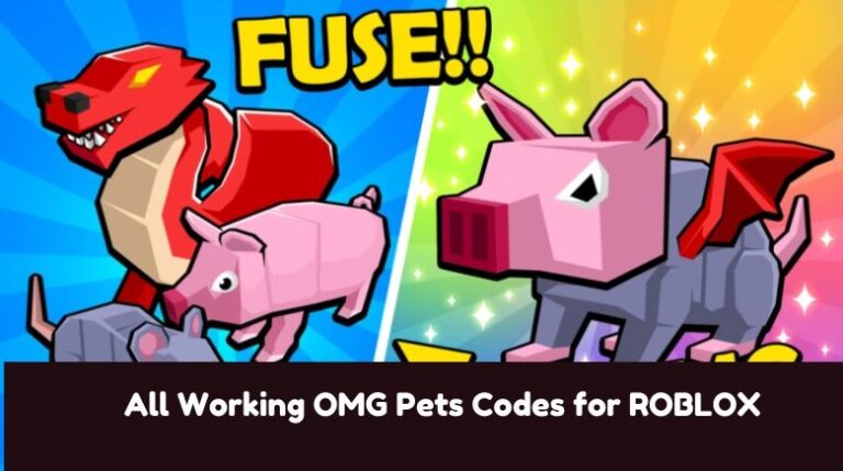 OMG Pets Codes [UPDATED] (May 2026) - MrGuider