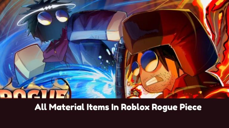 All Material Items In Roblox Rogue Piece - MrGuider