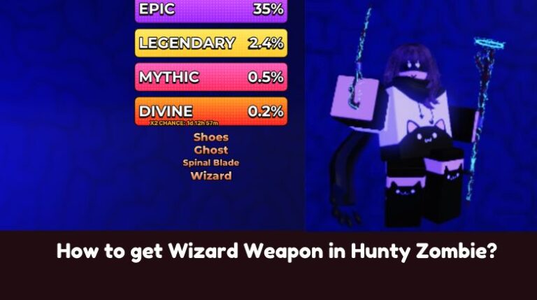 How to get Wizard Weapon in Hunty Zombie? - MrGuider