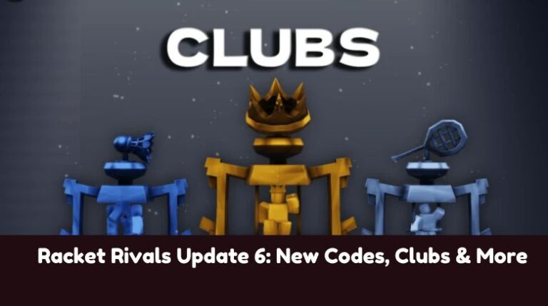 Racket Rivals Update 6: New Codes, Clubs & More - MrGuider