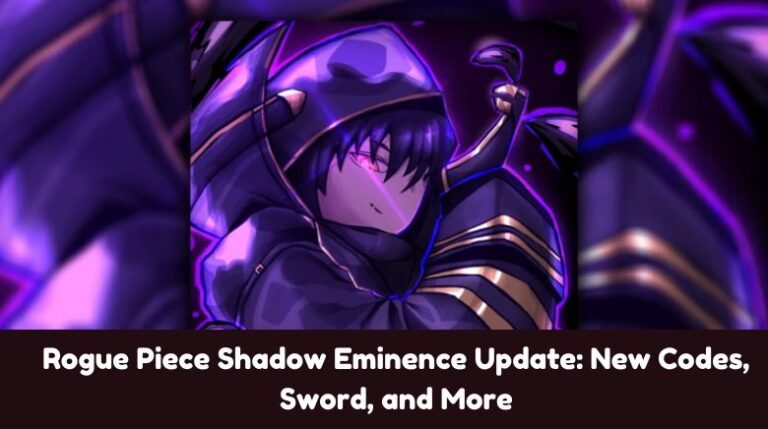 Rogue Piece Shadow Eminence Update: New Codes, Sword, and More - MrGuider
