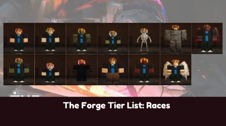 The Forge Tier List: Best Race, Weapon, and Runes (Updated) - MrGuider