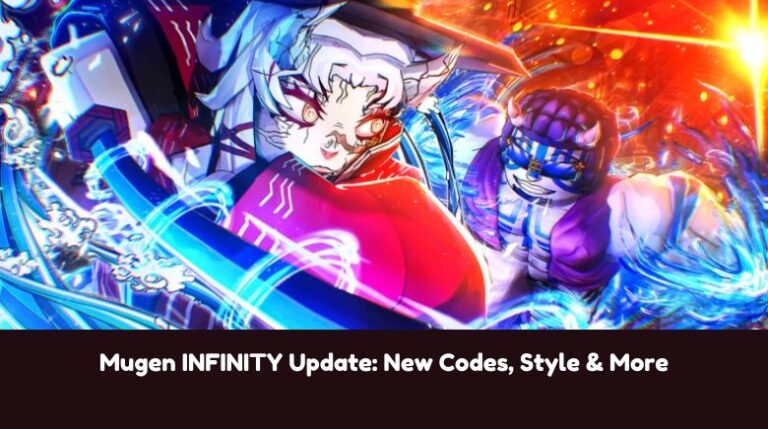 Mugen INFINITY Update: New Codes, Style & More - MrGuider