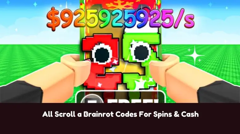 All Scroll a Brainrot Codes (Updated) - MrGuider