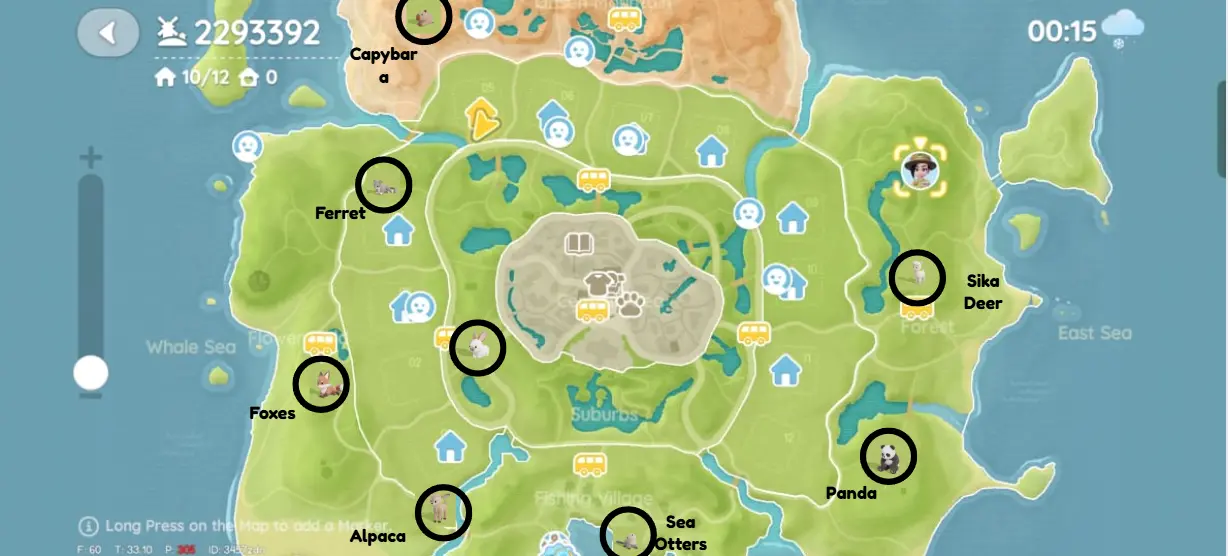 Heartopia Animals: Location, Favorite Food & Map - MrGuider