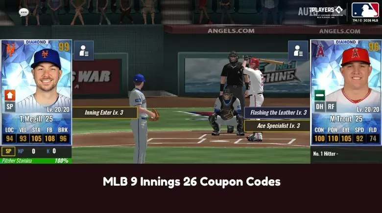 MLB 9 Innings 26 Coupon Codes [Updated] (May 2026) - MrGuider