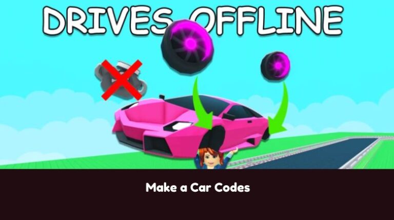 Make a Car Codes [Updated] (April 2026) - MrGuider