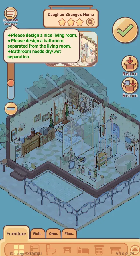 My Leisure Time "Daughter Strange" Home Design Request - MrGuider