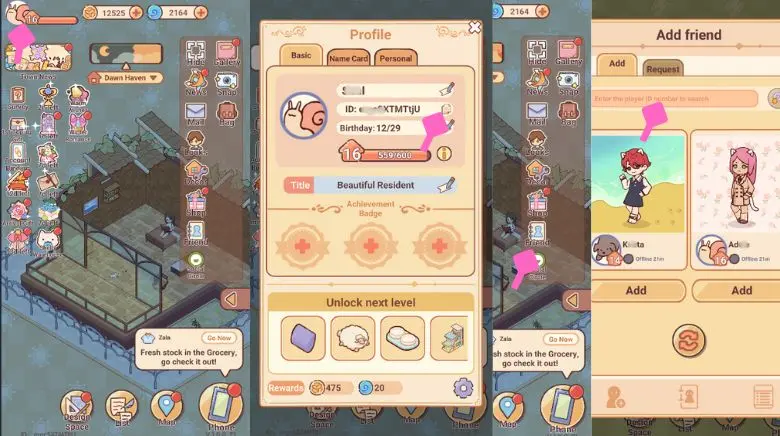 My Leisure Time Friends Guide: Visit, Gifts & IDs - MrGuider