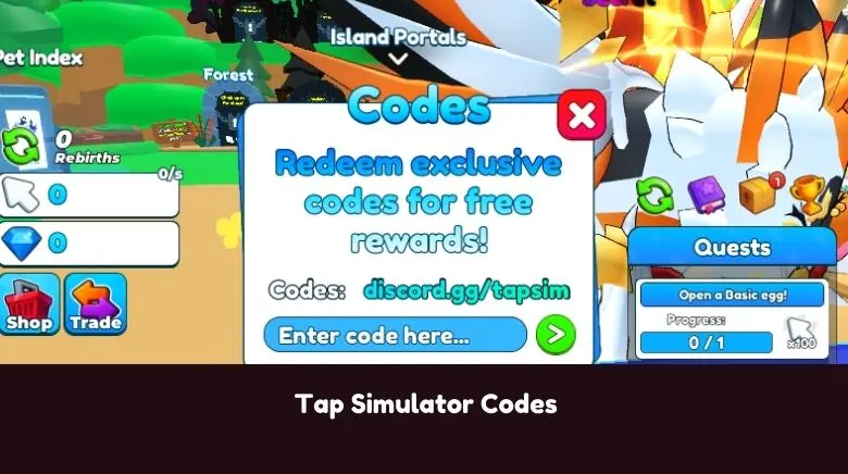 Tap Simulator Codes [UPDATED] (June 2026) - MrGuider