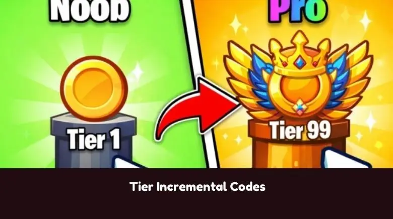 Tier Incremental Codes [UPDATED] (May 2026) - MrGuider